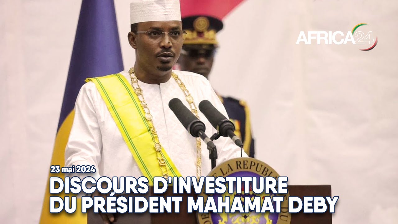 Tchad : discours d'investiture du Président Mahamat Idriss Déby - YouTube