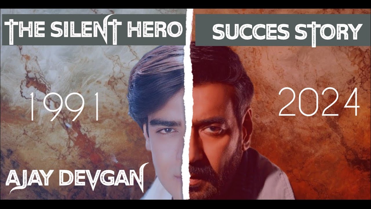 Ajay Devgan Journey | The Story Of Succes | The Silent Hero | Moviefy ...