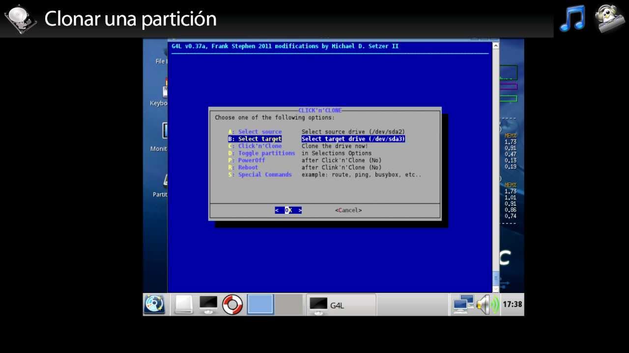 [Tutorial] Como clonar una partición de un disco duro a otra - YouTube