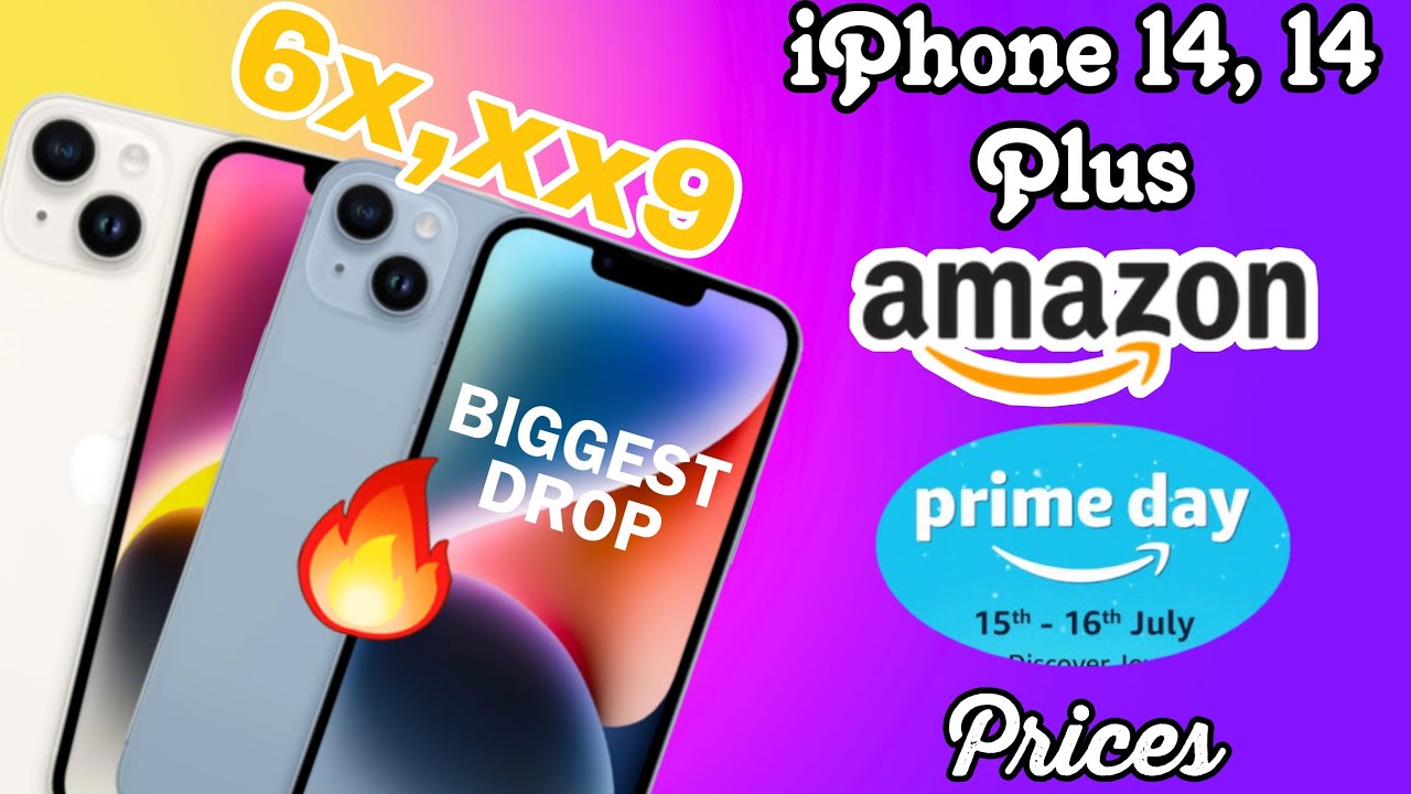 iPhone 14,14 Plus Biggest Price Drop? | Amazon Prime day sale iPhone ...