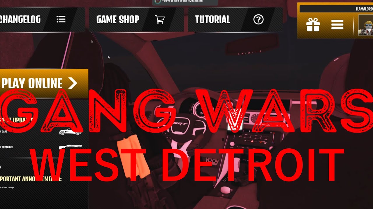 Roblox Gang Wars: West Detroit - YouTube