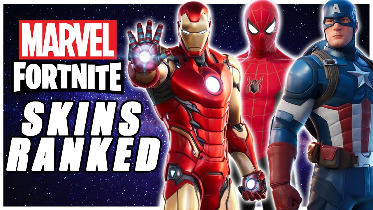 I RANKED ALL MARVEL SKINS IN FORTNITE (December 2022) - YouTube