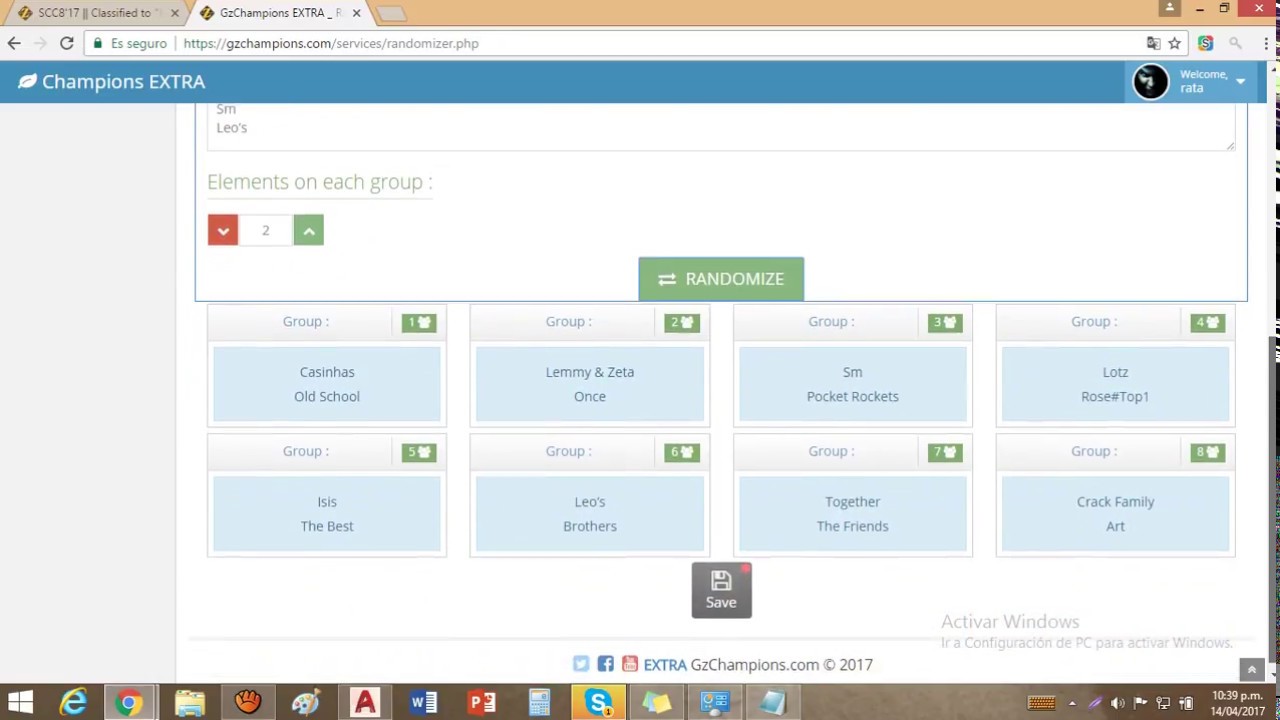SCC8'17 || DRAW to "Play Off" - YouTube