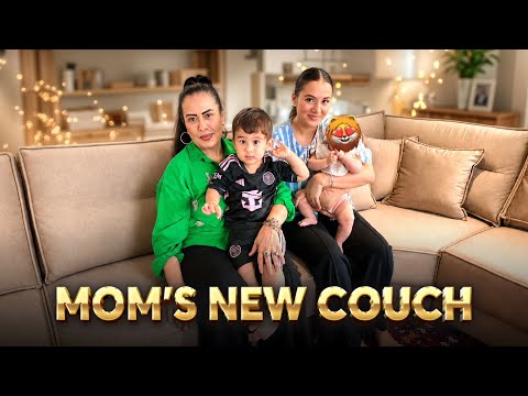 Mom Is Back After a Long Time | New Couch Arrives | کوچ نو به خانه مادر