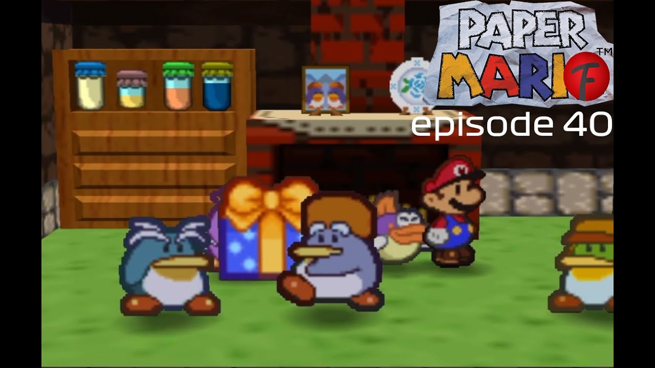 Let's Play Paper Mario - Episode 40 - Chuck Quizmo! - YouTube