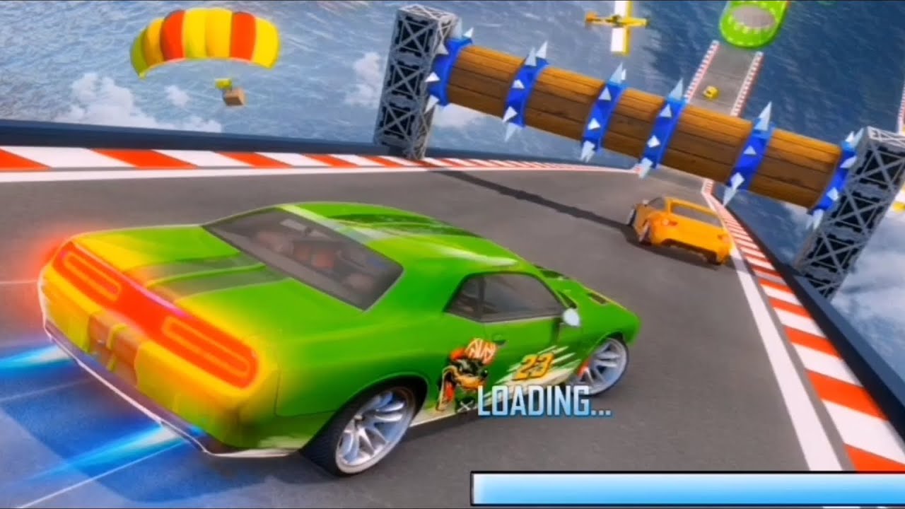 GT car stunts game! Mission Completed... - YouTube