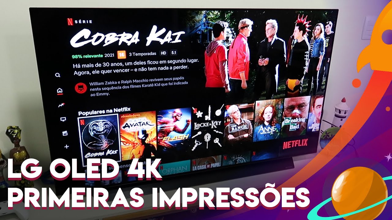 LIGANDO PELA PRIMEIRA VEZ SMART TV 4K OLED 55 LG OLED55CX: A MELHOR TV ...