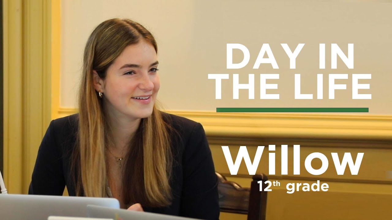 Willow '23 | Day in the Life at Deerfield Academy - YouTube