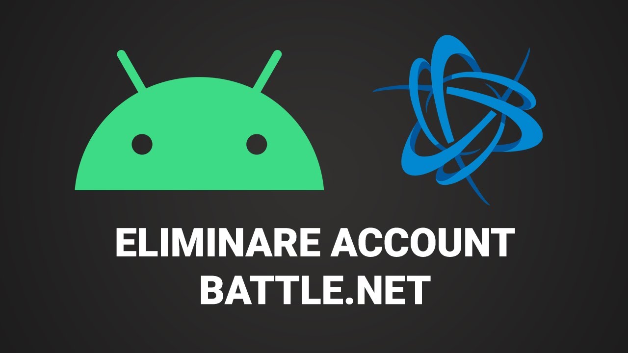 Come eliminare account Battle.net da Android (account blizzard) - YouTube