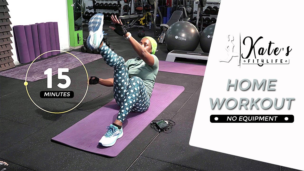 Easy to do Home Workout in 15 Minutes with Kate Henshaw | 6 Exercises ...
