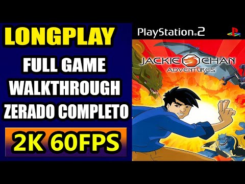 Longplay Jackie Chan Adventures [PS2] Full Game Walkthrough Zerado Completo [2K 60FPS]