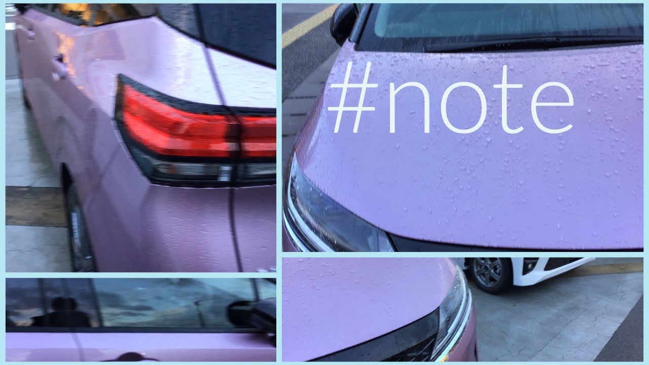 Two tones of the Nissan E13 Note e-POWER X V selection. 日産E13ノートe-POWER X Vセレクションの2トーンです。 - YouTube