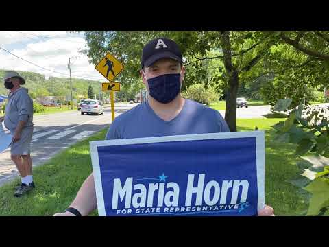 Steve Alquesta Supports CT State Rep. Maria Horn for Re-Election - YouTube