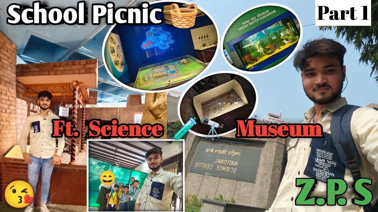 School Picnic Vlog | Ft. Science Museum | National Science 🧪 Centre New ...