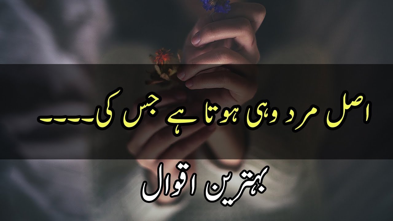 Amazing Collection Of Best Inspirational Quotes In Urdu | Amazing Urdu ...
