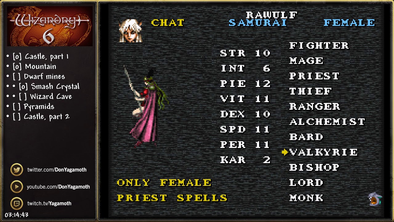 Wizardry 6 - Super Famicom version [4/6] - YouTube