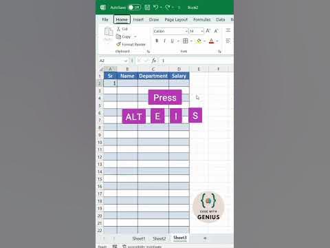 Mastering Excel: Auto-Increment Column Formula Explained - YouTube
