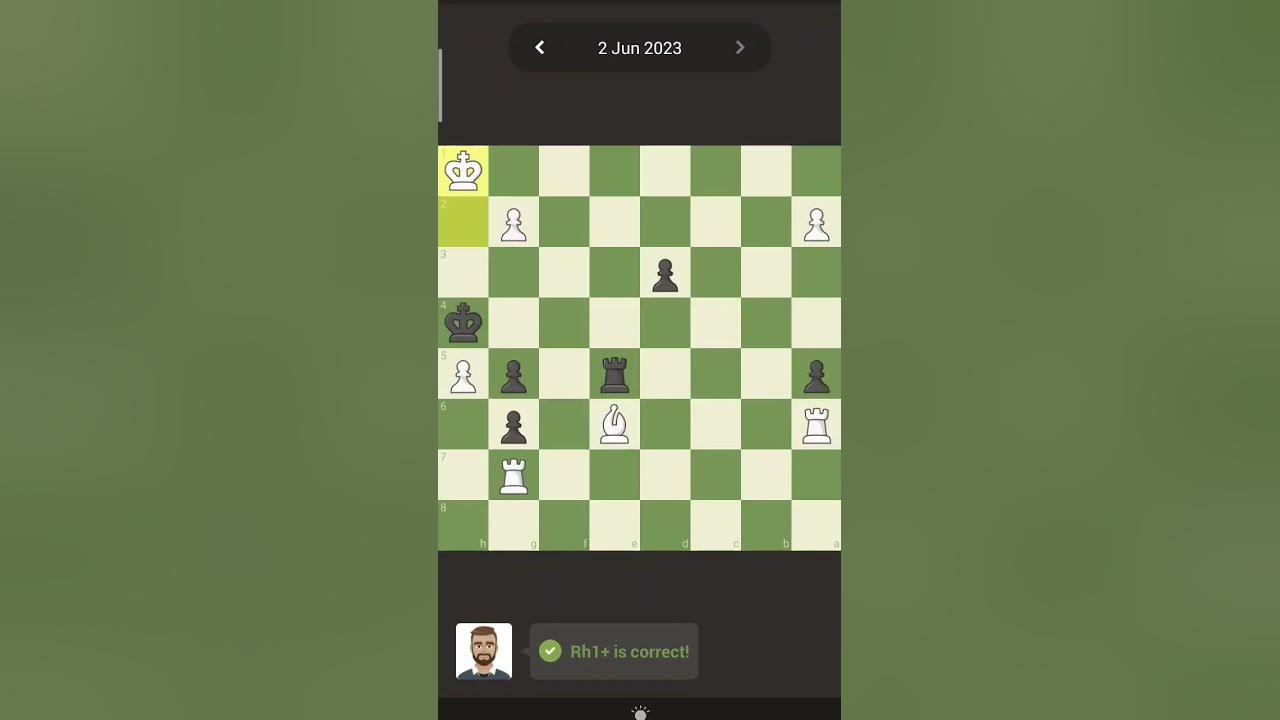 Chess Daily Puzzle Solve 2 6 2023 shorts YouTube chess-daily-puzzle-solve-2-6-2023-shorts-youtube