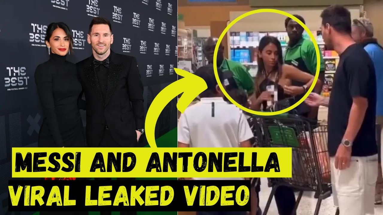 Messi and Antonella Wholesome Romantic Video Viral | Inter Miami - YouTube