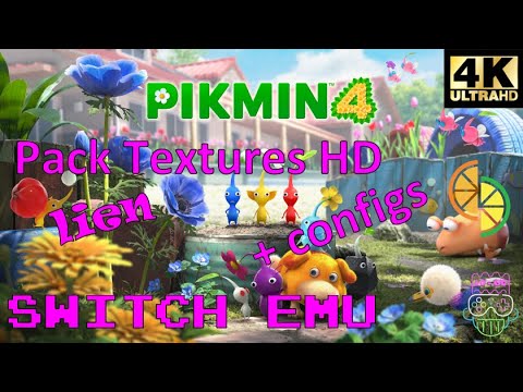 GUIDE Pack Textures HD : Pikmin 4 - Emulation Citron Switch 4K - YouTube