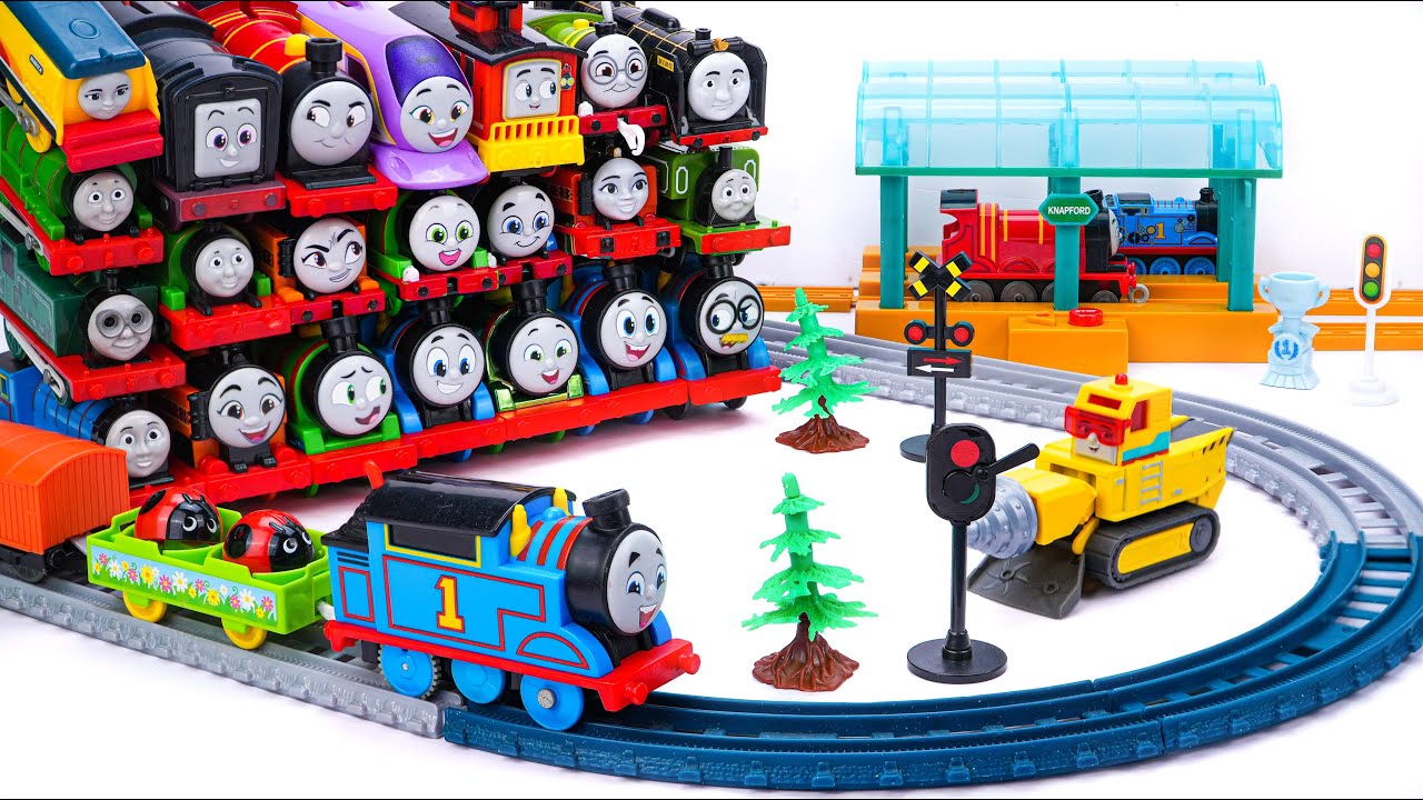 Thomas & Friends Collection ASMR | Thomas & Friends Knapford Station ...