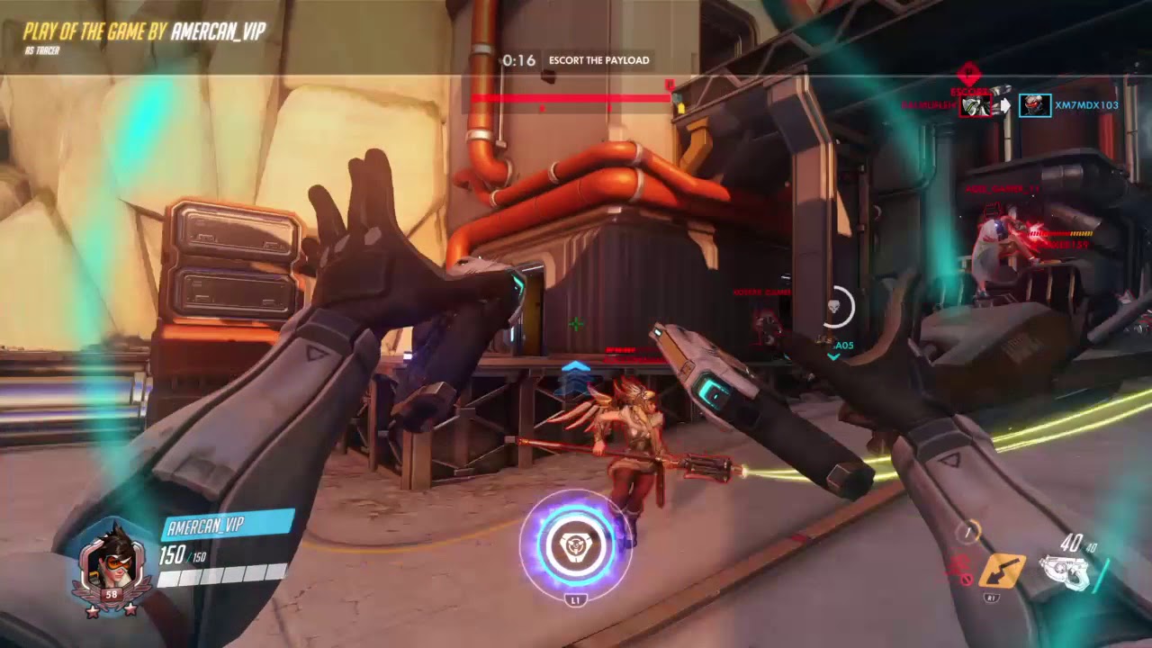 tracer team kill buff tracer - YouTube