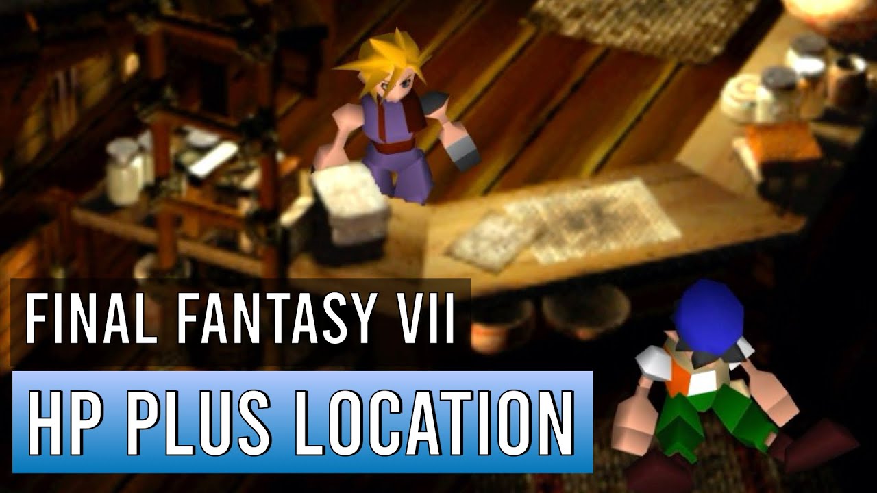 Final Fantasy 7 - HP Plus Materia location explained - YouTube