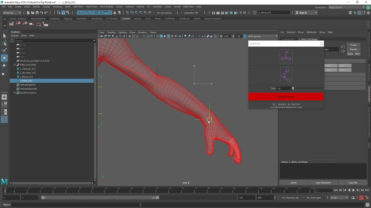 03 Create Arms - YouTube