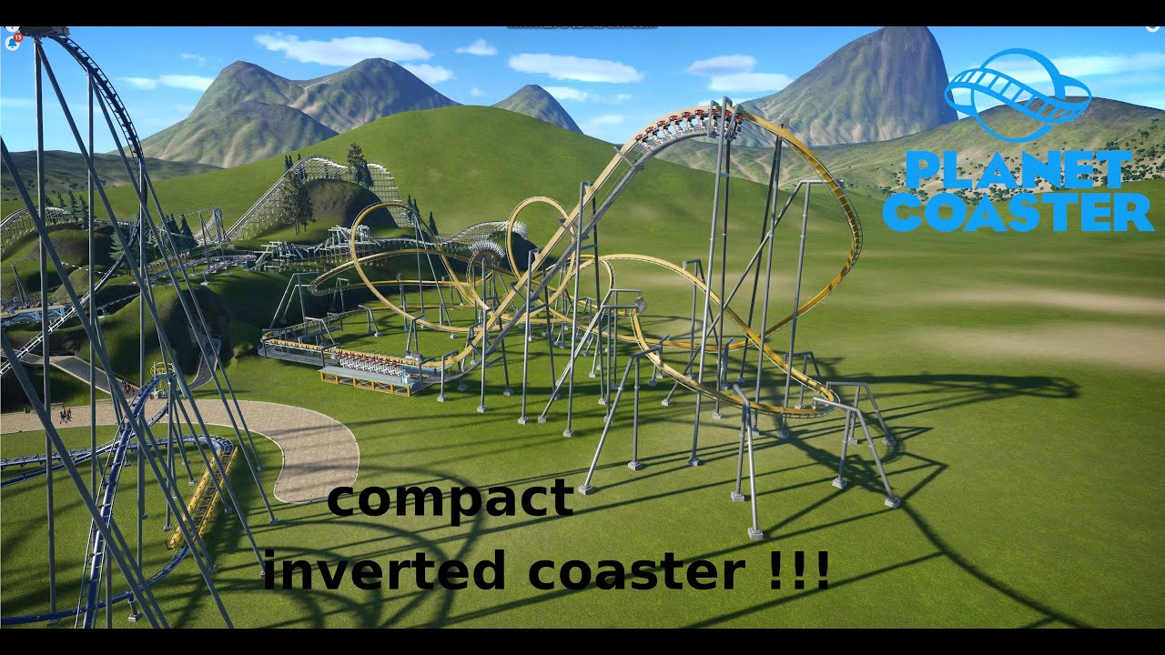 Building an Inverted Coaster in Planet Coaster - YouTube