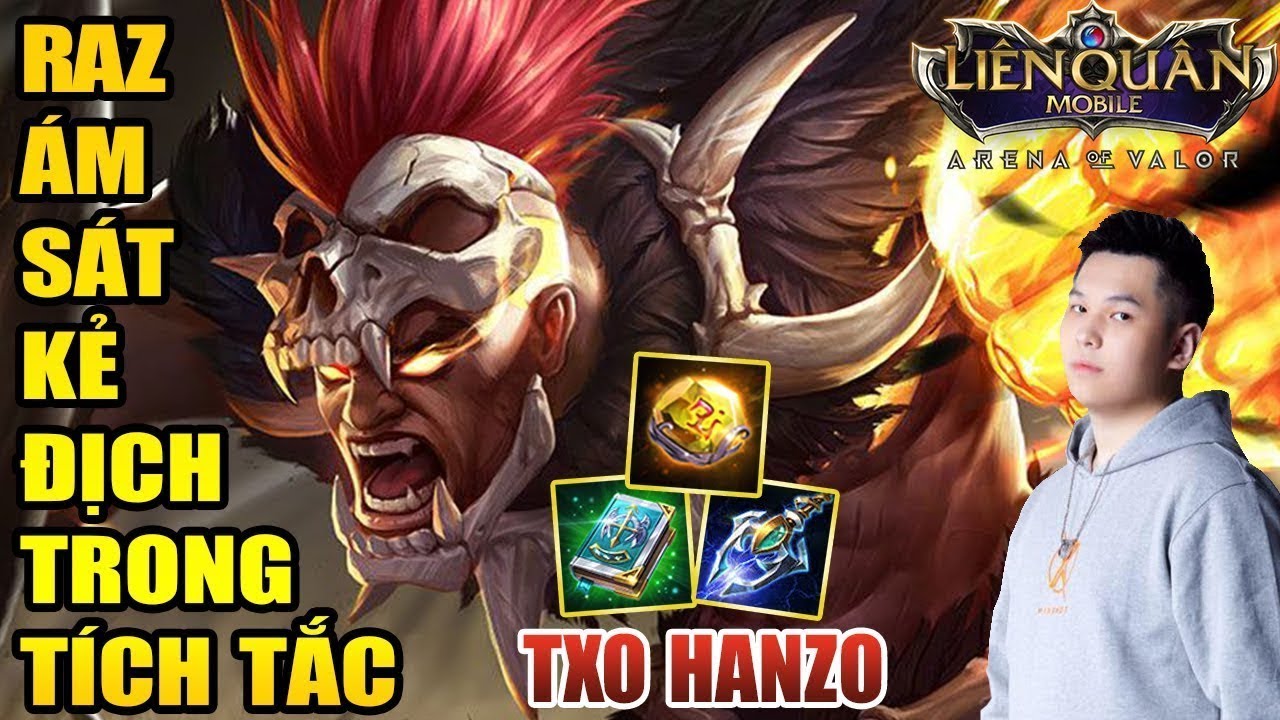 TXO Hanzo - Raz | vs Tulen | f.t TXO Chichi - Zephys | Liên Quân Relax - YouTube