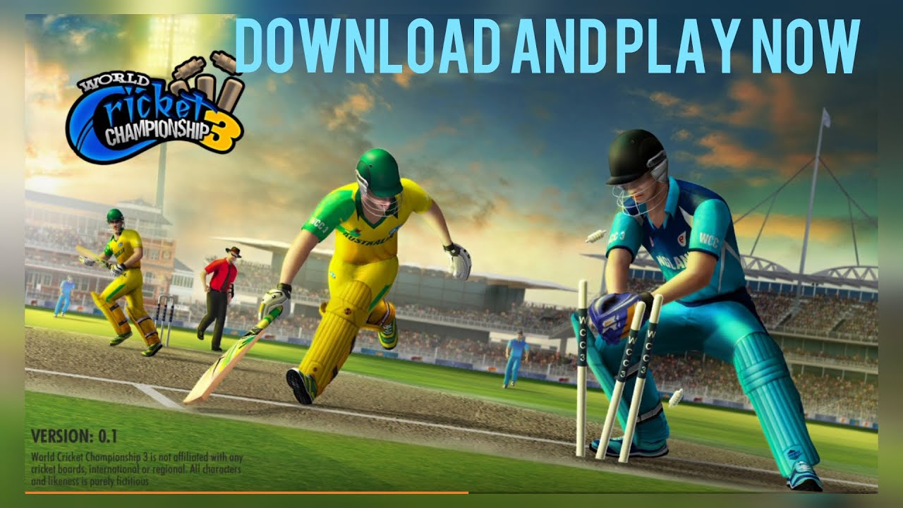 WCC3 Download and Play||Pakistan vs India||world cricket championship3 ...