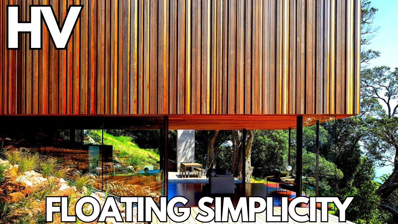 A home design maximizing outdoor living spaces, sunlight, and panoramic ...