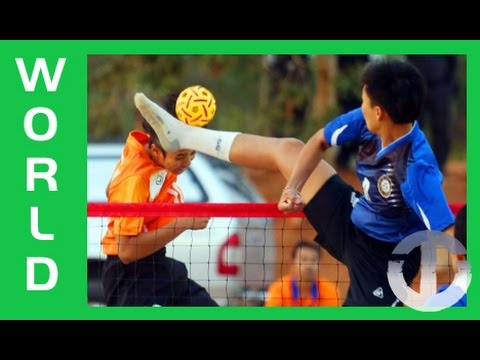 Hoop Takraw (Thai basketball) on Trans World Sport