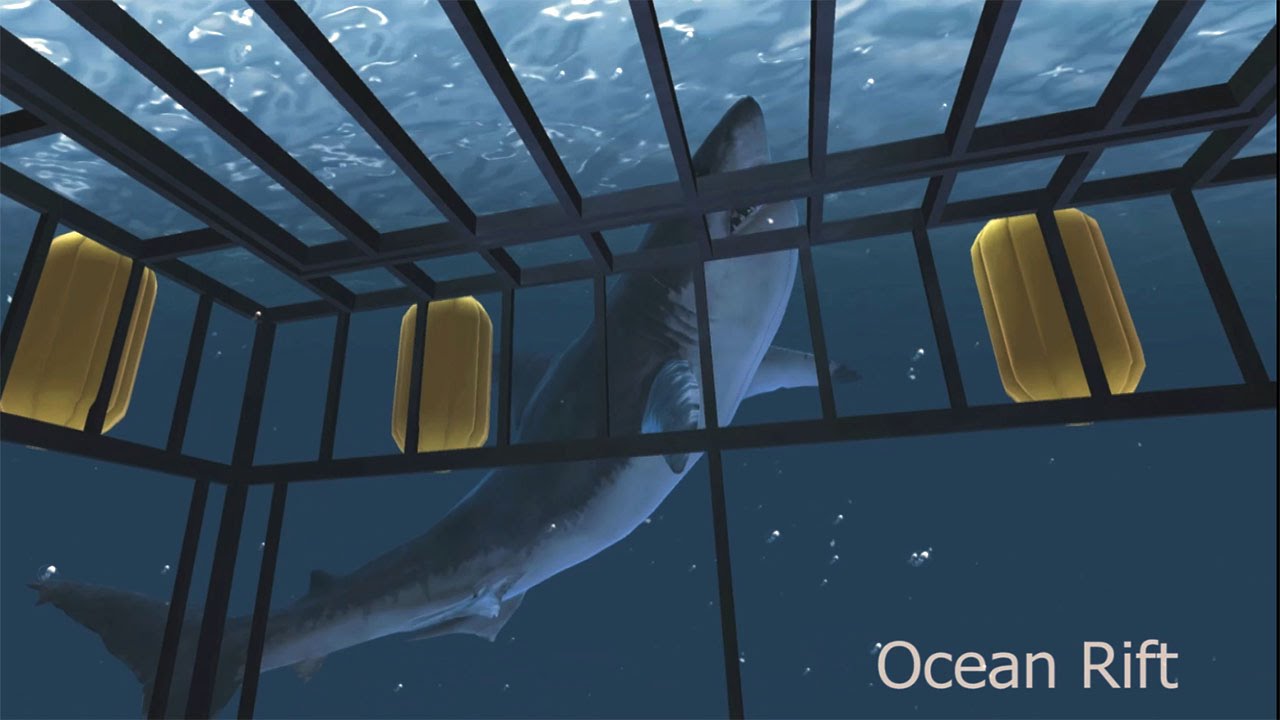 Dolphins and Shark clip from Ocean Rift - YouTube