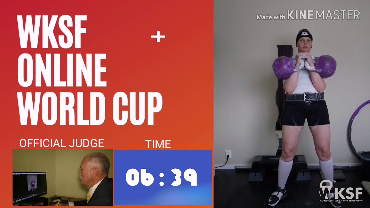 WKSF ONLINE WORLD CUP 2020 - Elite Female Jerk 75kg - Pelander Niina ...