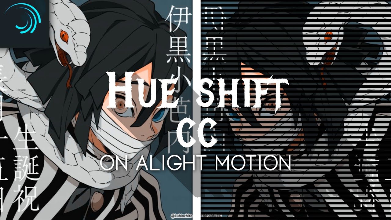 Hue shift cc - on alight motion - YouTube