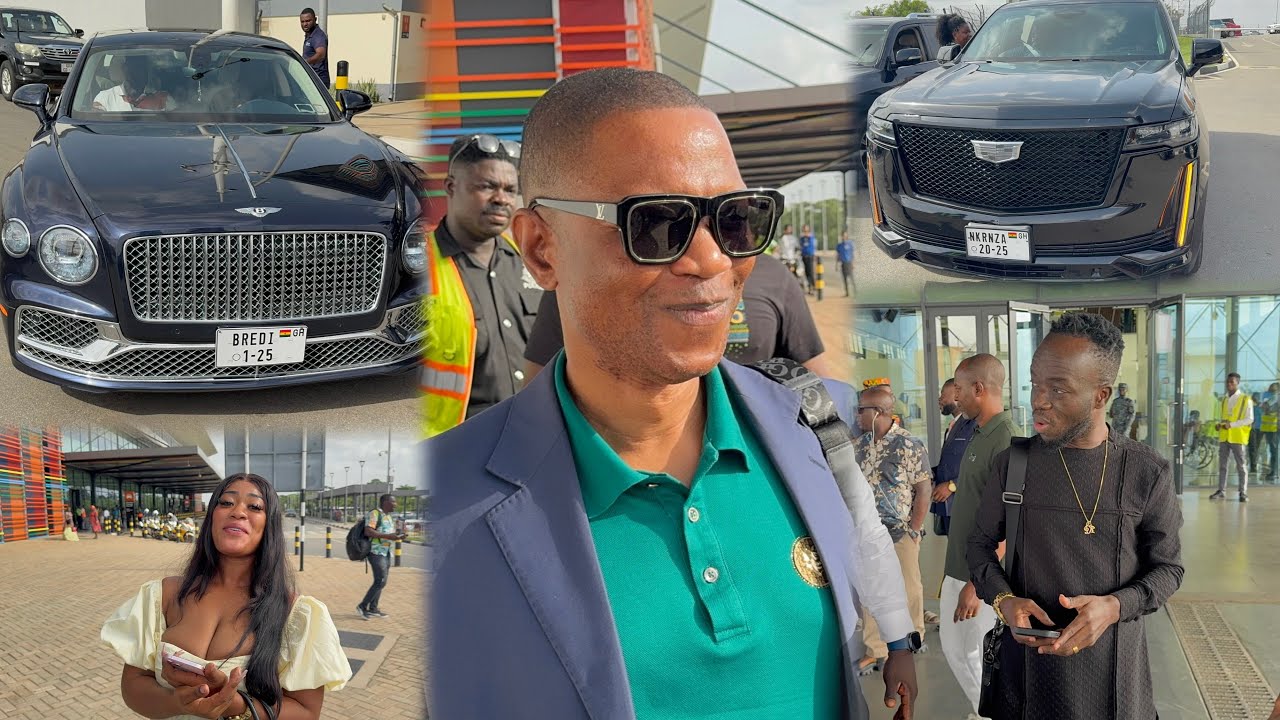 Watch how Appiah Stadium Welcomes Billionaire Nick Danso & Kofi Boat at ...