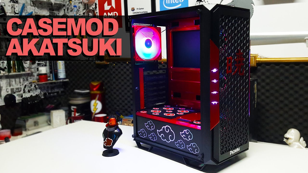 CASEMOD AKATSUKI - YouTube