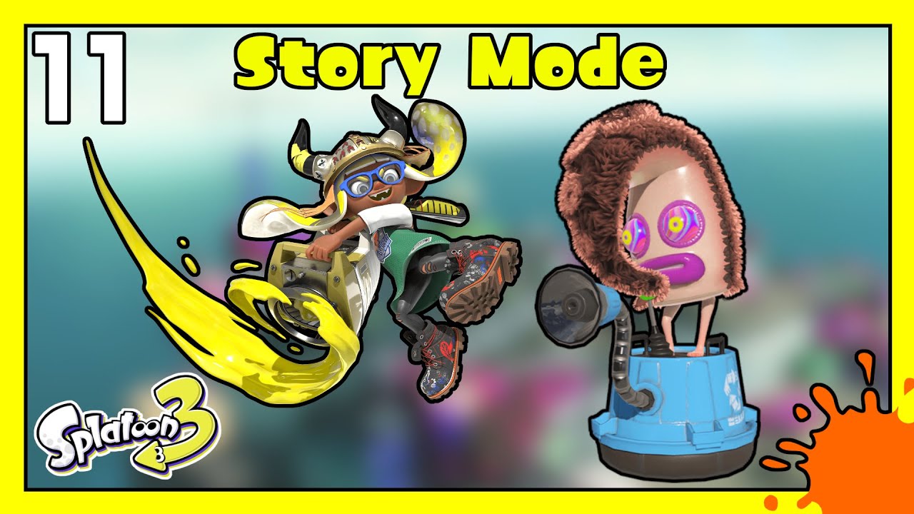 Propellerplattformen, Zielballons & Splatana 🎨 SPLATOON 3: STORY MODE ...