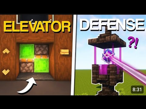 Minecraft: 5 Secret Redstone Build Hacks & Ideas! - YouTube
