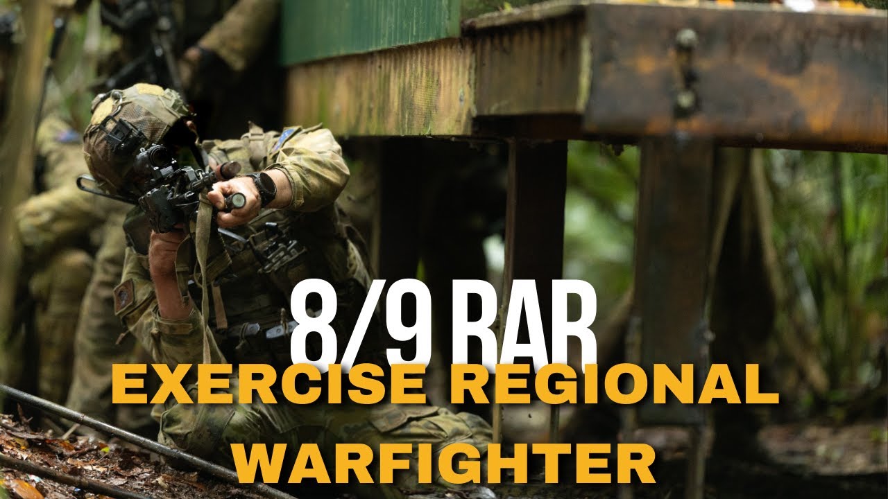 ADF | Exercise Regional Warfighter 8/9 RAR - YouTube
