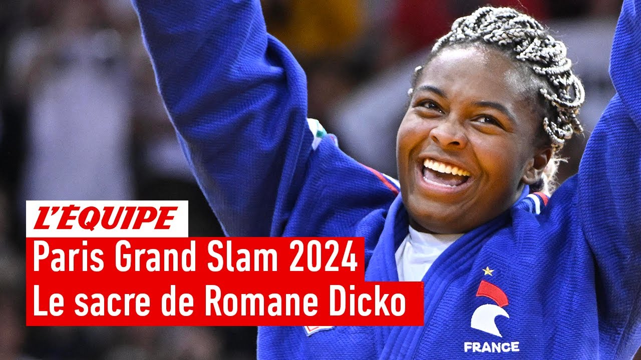 Paris Grand Slam 2024 - Insatiable, la Française Romane Dicko remporte ...