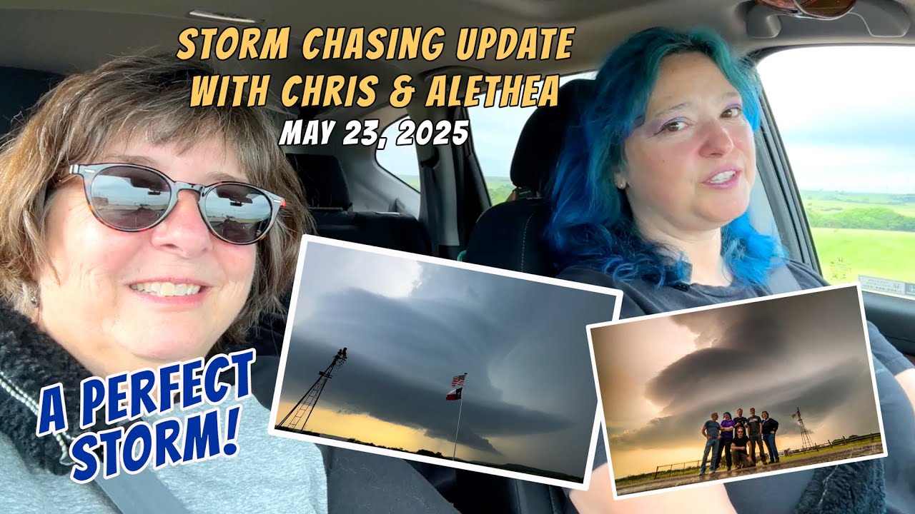 Storm chasing update May 23 - on the amazing May 22 Texas supercell ...