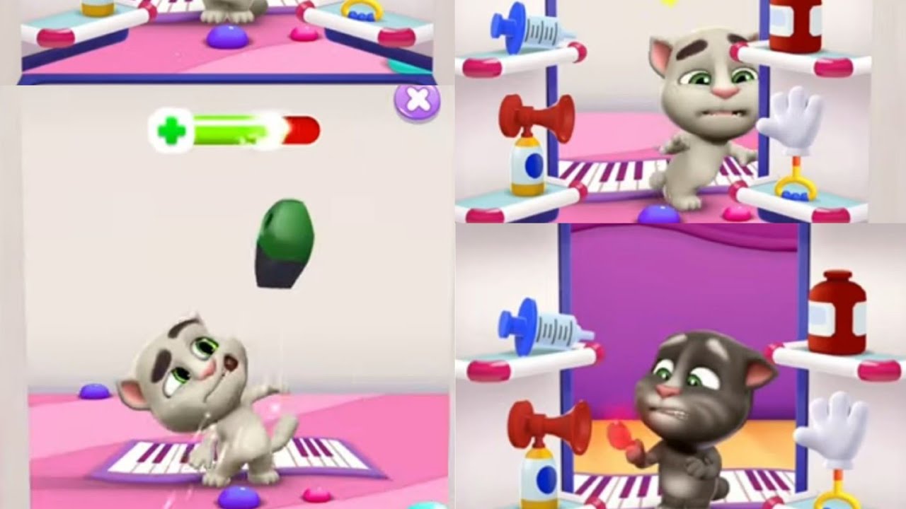 My talking Tom 2 Boo Boo funny compilation 🚑🤧😂🤣 - YouTube