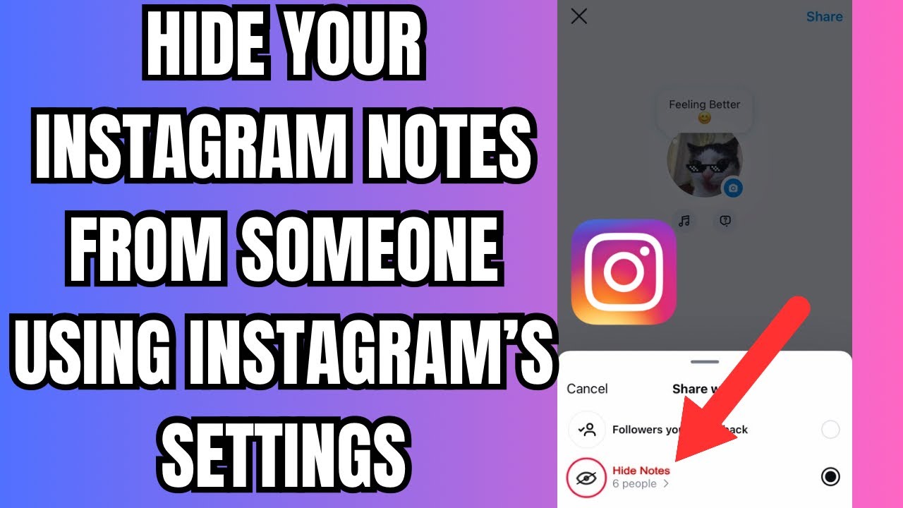 How to Easily Hide your Instagram Notes from Someone Using Instagrams ...