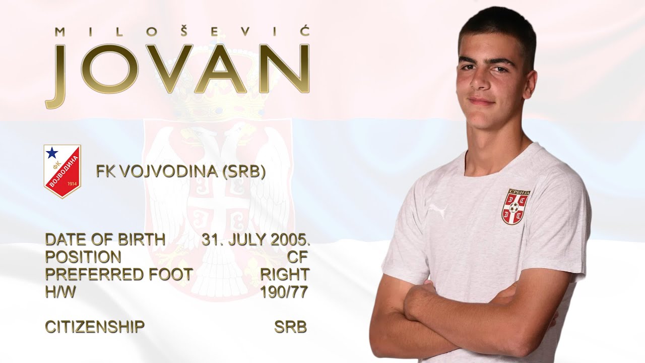 #10 Jovan Milošević FK VOJVODINA HIGHLIGHTS 2021. - YouTube
