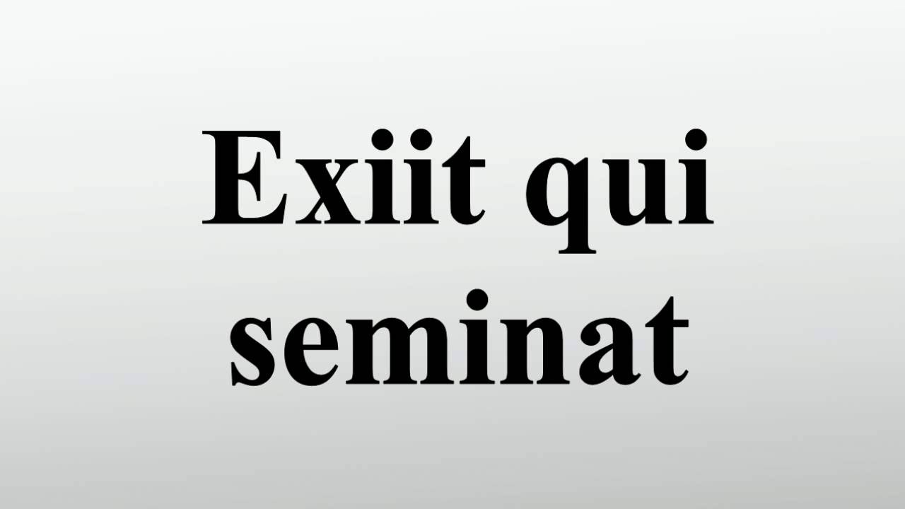 Exiit qui seminat - YouTube
