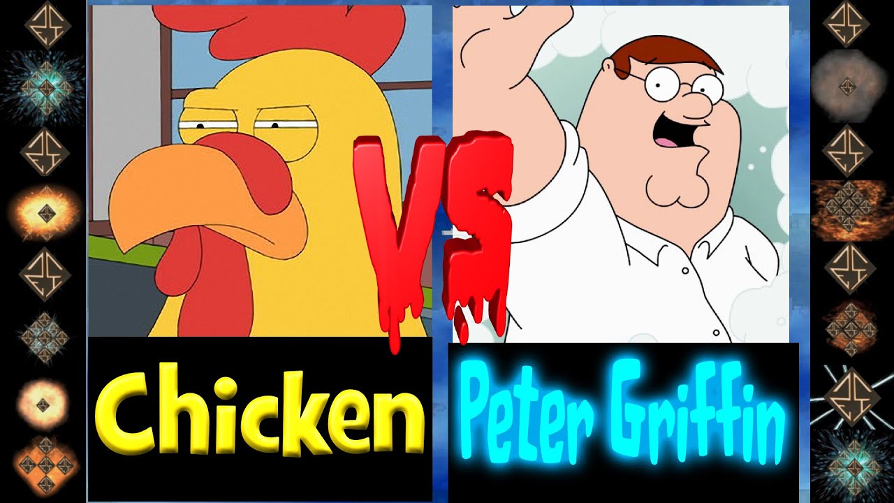 Ernie the Giant Chicken (Family Guy) vs Peter Griffin (Family Guy ...