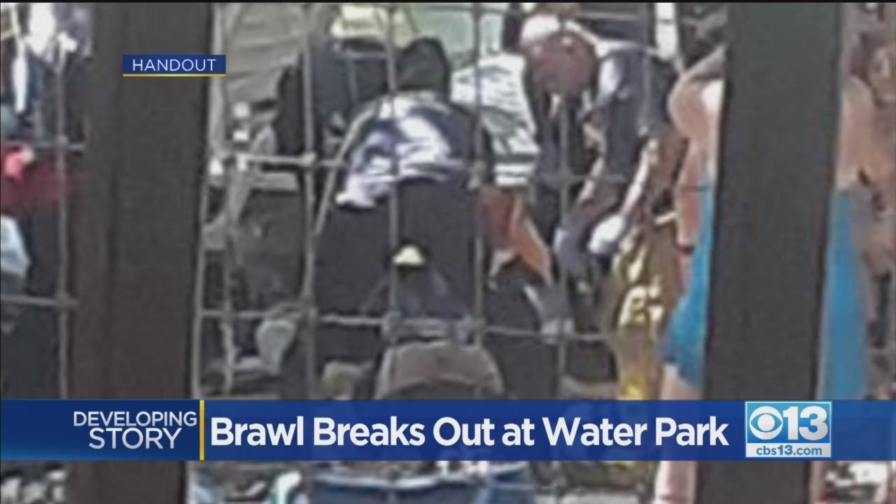 Water Park Brawl In Cal Expo - YouTube
