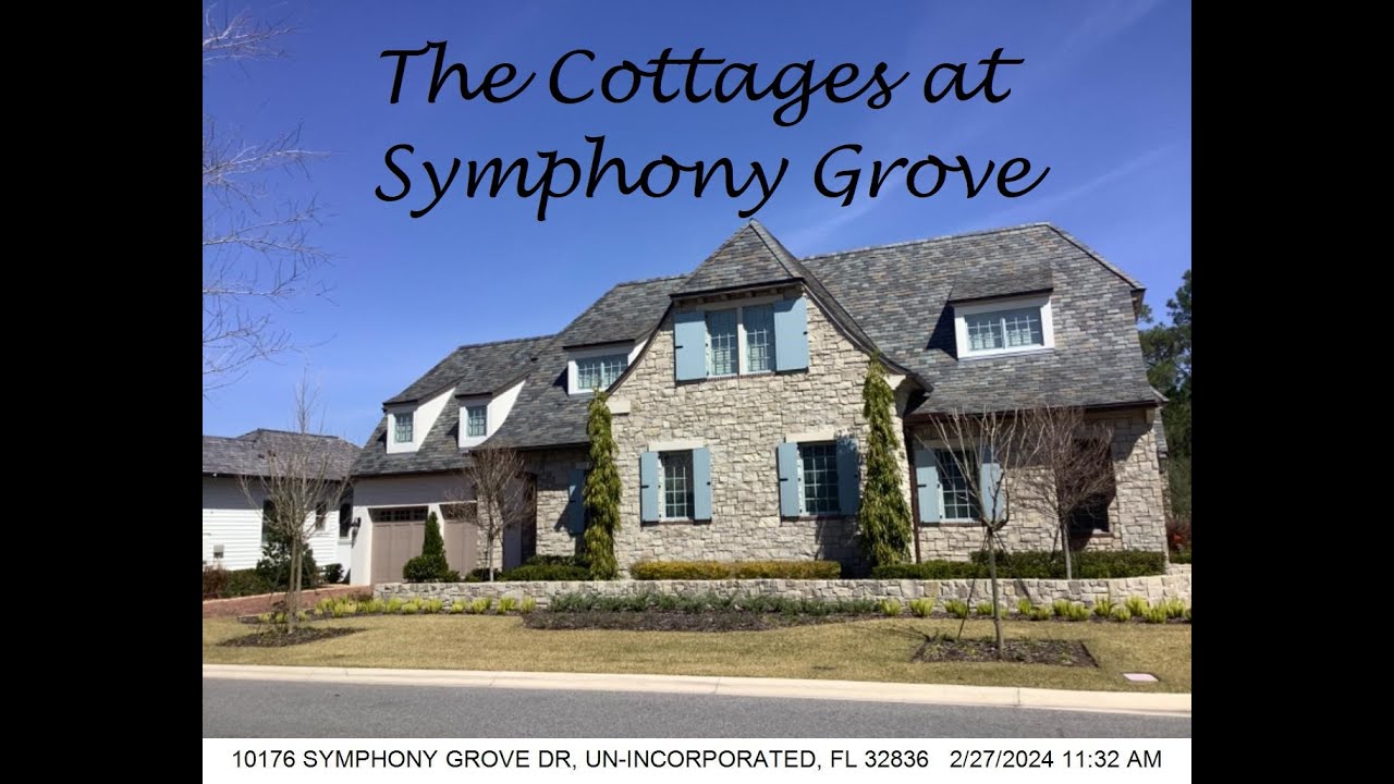 The Cottages at Symphony Grove: all Lots (Lots 25 through 60), except ...